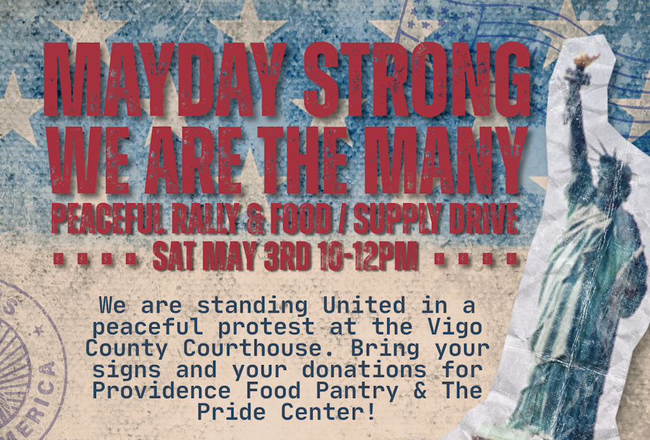 MayDay Strong Rally & Supply Drive · Mobilize